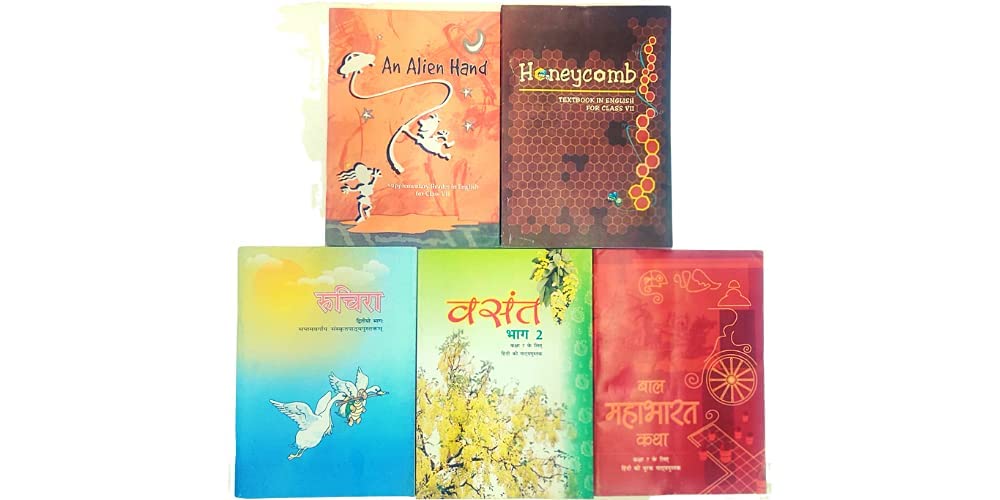 NCERT Class 7 - Language Textbooks Combo ( Set of 5 Books ) - Vasant ...