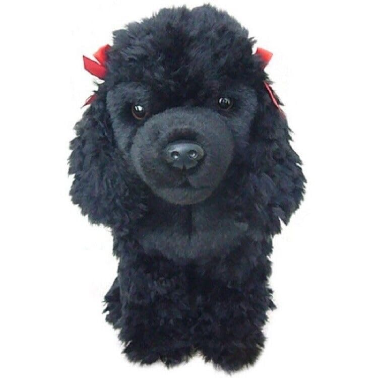 Amazon.com: Black Poodle 12" Plush Toy Dog Plushie Can Be Personalized ...