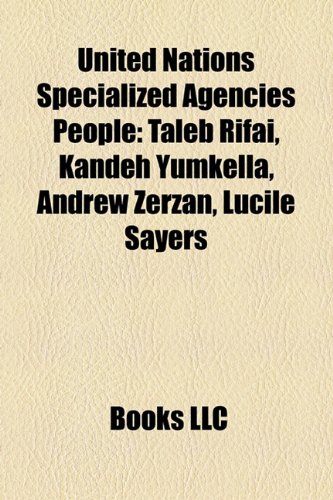 Amazon.co.jp: United Nations Specialized Agencies People: Taleb Rifai ...