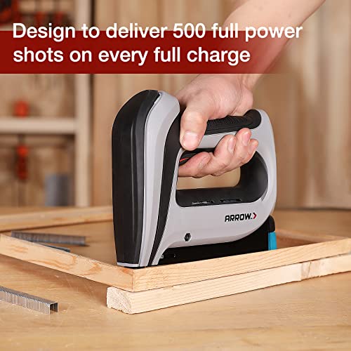Snapklik.com : Arrow Cordless Staple Gun Kit, Electric Stapler