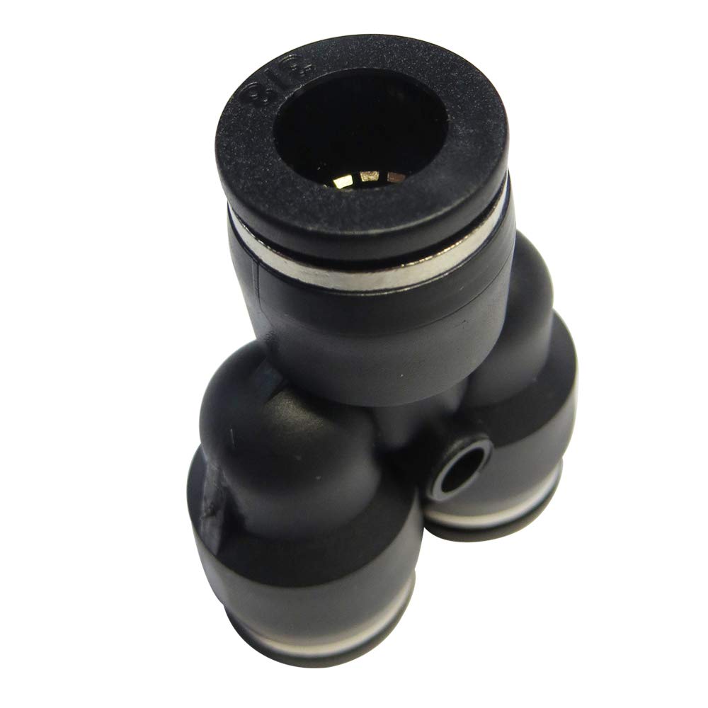 Snapklik.com : Metalwork Push To Connect Pneumatic Fitting, Y-shaped ...