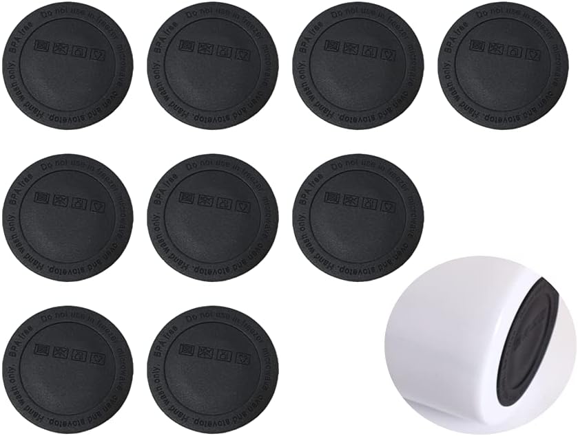 Amazon.com | 20 Pack Silicone Bottoms for Tumblers, Rubber Bottom for ...