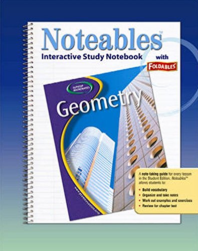 Amazon.com: Geometry: Concepts and Applications, Noteables: Interactive Study Notebook with ...
