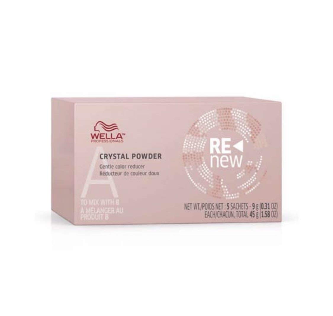 Wella Colour Renew Crystal Powder 5 x 9g Sachets : Amazon.co.uk: Beauty