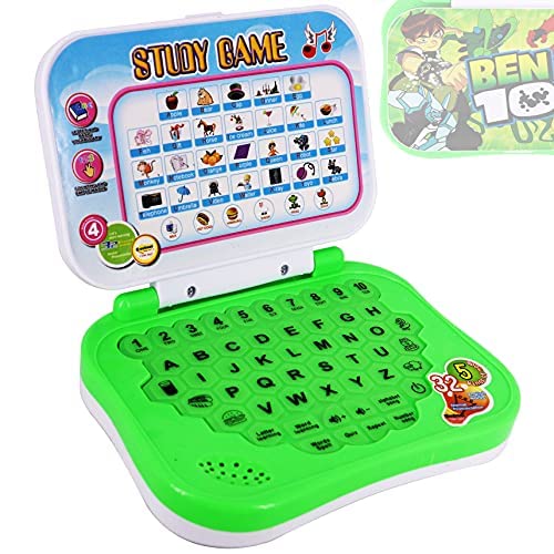 Trendy & Handy Study Mini Game Laptop for Kids with Learning Games ...