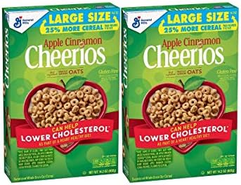 Amazon.com: Cheerios Cereal, Limited Edition Happy Heart Shapes, Heart ...
