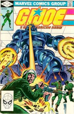 Amazon.com: GI JOE #3 marvel comics 1982 1st print g.i.: Larry Hama: Books