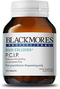 Blackmores Celloids PCIP Potassium Chlorideiron Phosphate 170 Tablets ...