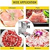 Amazon.com: VEVOR 110V Commercial Meat Cutter Machine 1100LB/H Electric ...