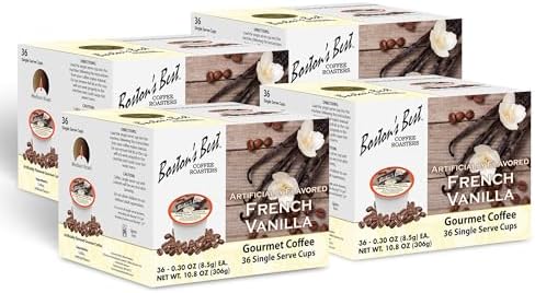 Amazon.com: Boston’s Best - French Vanilla Medium Roast Gourmet Coffee ...
