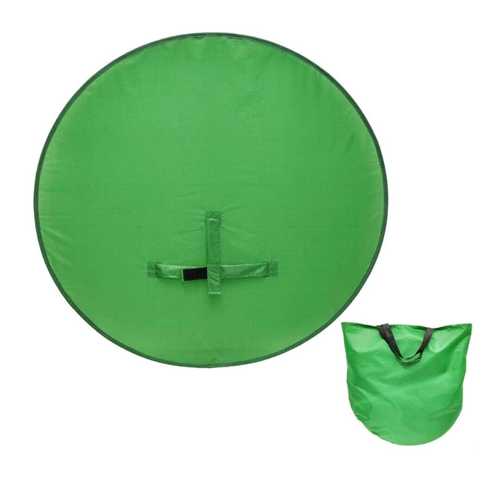 Qiulao Portable Chair Green Screen Background Collapsible Chroma Key ...