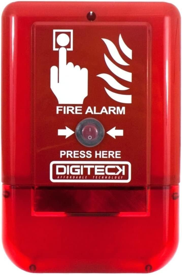 Evacuator Construction Site Fire Sitemaster Push Button Alarm : Amazon ...