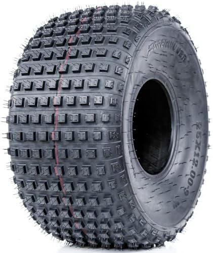 Amazon.com: Forerunner Ares A/T ATV UTV All-Terrain Off-Road Tire-25x12 ...