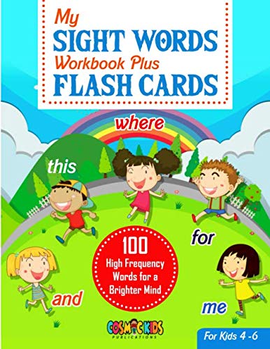 My Sight Words Workbook Plus Flash cards: The First 100 High Frequency ...