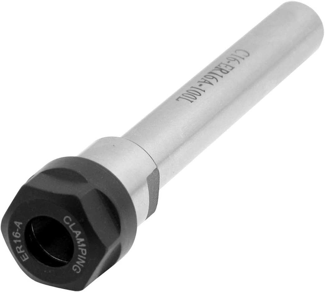 uxcell C16 ER16A 100L Straight Collet Chuck Holder CNC Milling Tool ...