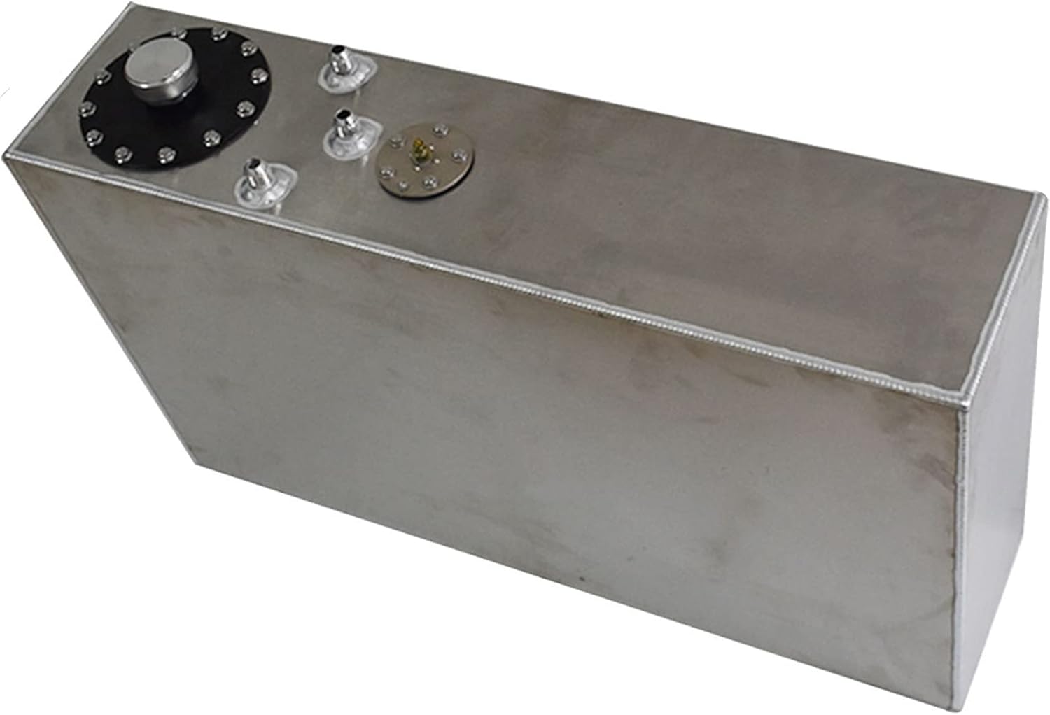 Silscvtt 17 Gallon Aluminum Fuel Cell Tank w/Level Sender Race/Drift ...
