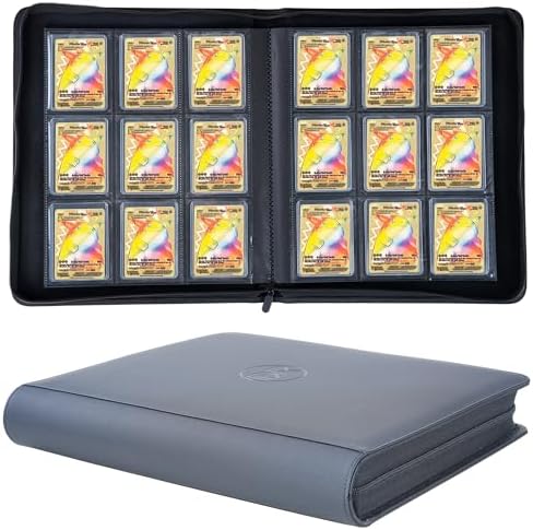 Amazon.com: DRZERUI Toploader Binder, Holds 288 Top Loaders for Cards ...