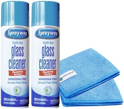 Amazon.com: Sprayway Glass Cleaner - 6 Cans : Health & Household