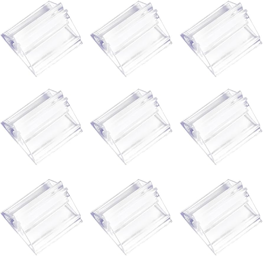 Amazon.com: GSHLLO 24 Pcs Plastic Game Card Stands Small Wedding Table ...