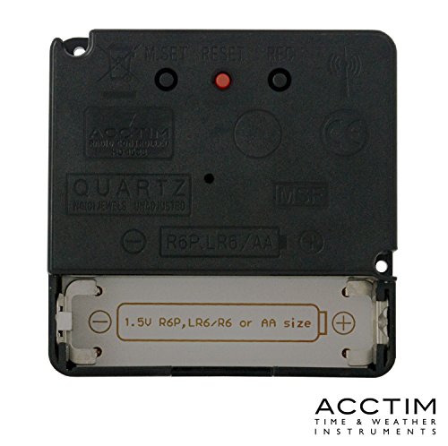 12.8mm Radio Controlled Clock Movement Module with Hands UK MSF Time ...