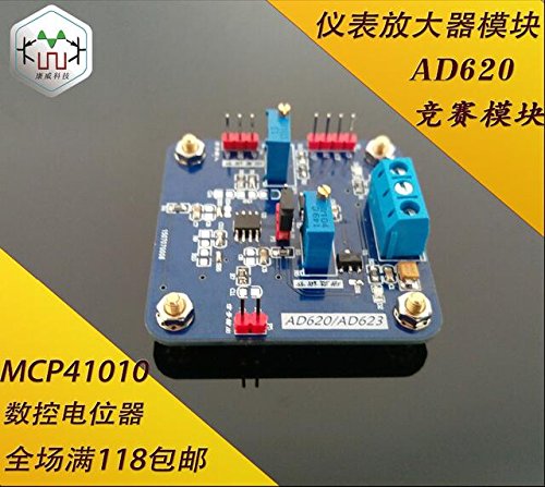 Generic Instrumentation amplifier AD620 amplifier module Digital ...