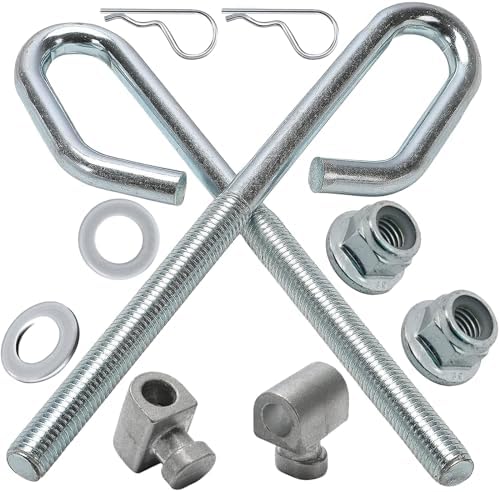 Amazon.com: 2 Set of GX24864 Mower Deck Lift Linkage Rod kit Compatible ...