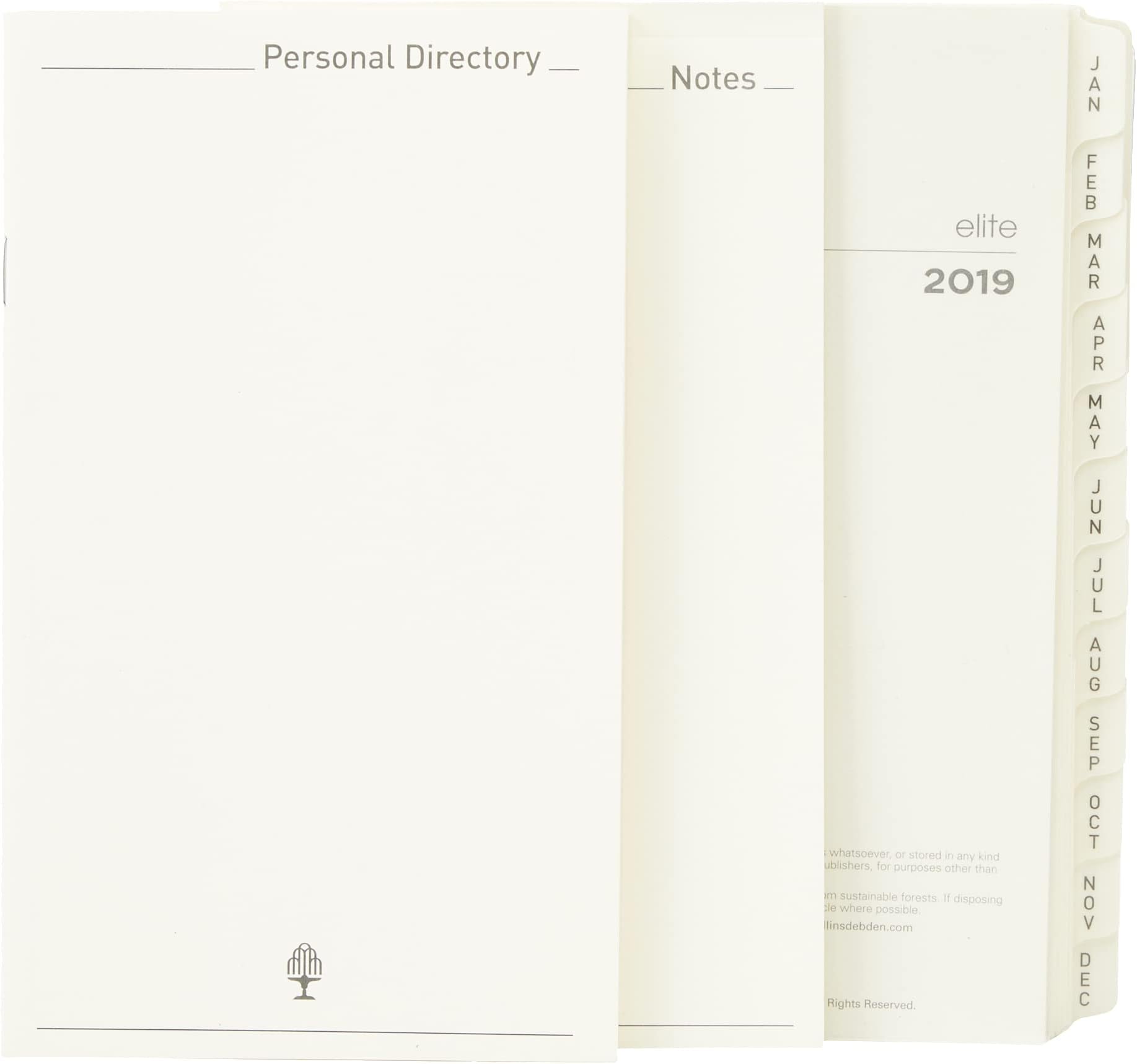 Collins Elite 2025 Diary for Business - Pocket Week to View Planner ...