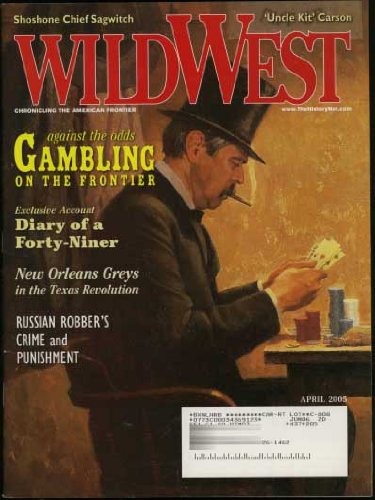 Wild West Magazine (Frontier Gambling cover & feature) (Shoshone Chief ...