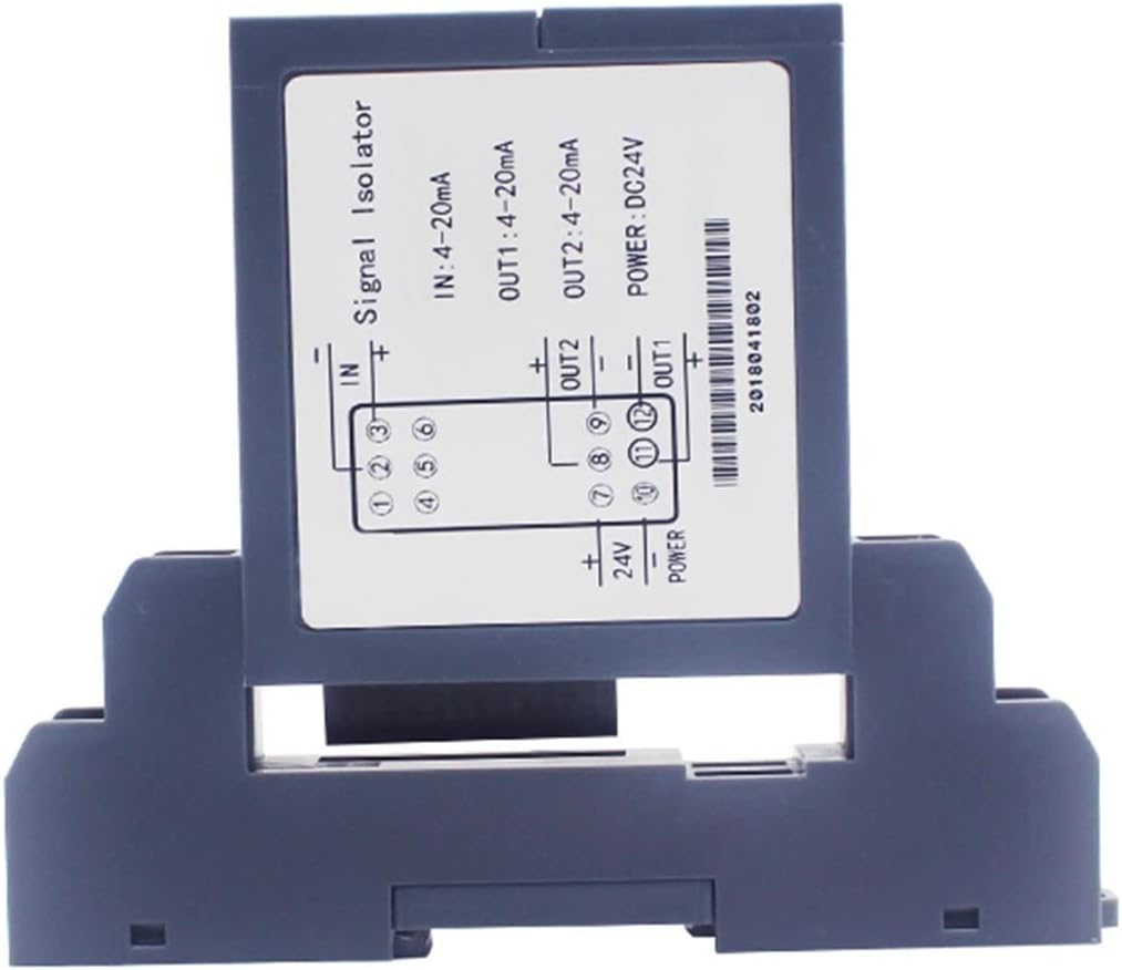 Amazon.co.jp: 電流トランスミッタ DC24V 1入力1出力 4～20mA 電流電圧変換器 (Color : 0-60mV input, Size : 0-5V Output ...