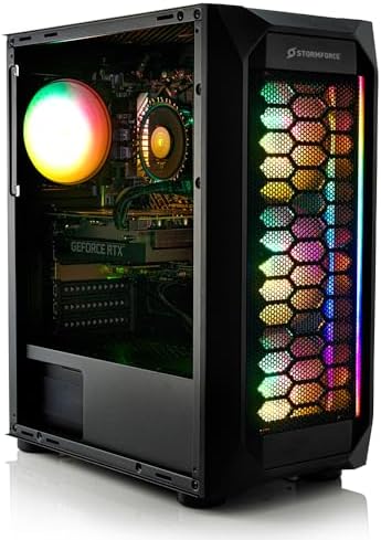 Stormforce Crystal Gaming PC – NVIDIA GeForce RTX 4070 12GB, Intel Core ...