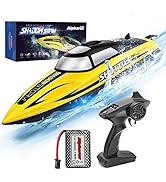 Amazon.com: ALPHAREV RC Boat - R208 20+ MPH Fast Remote Control Boat ...