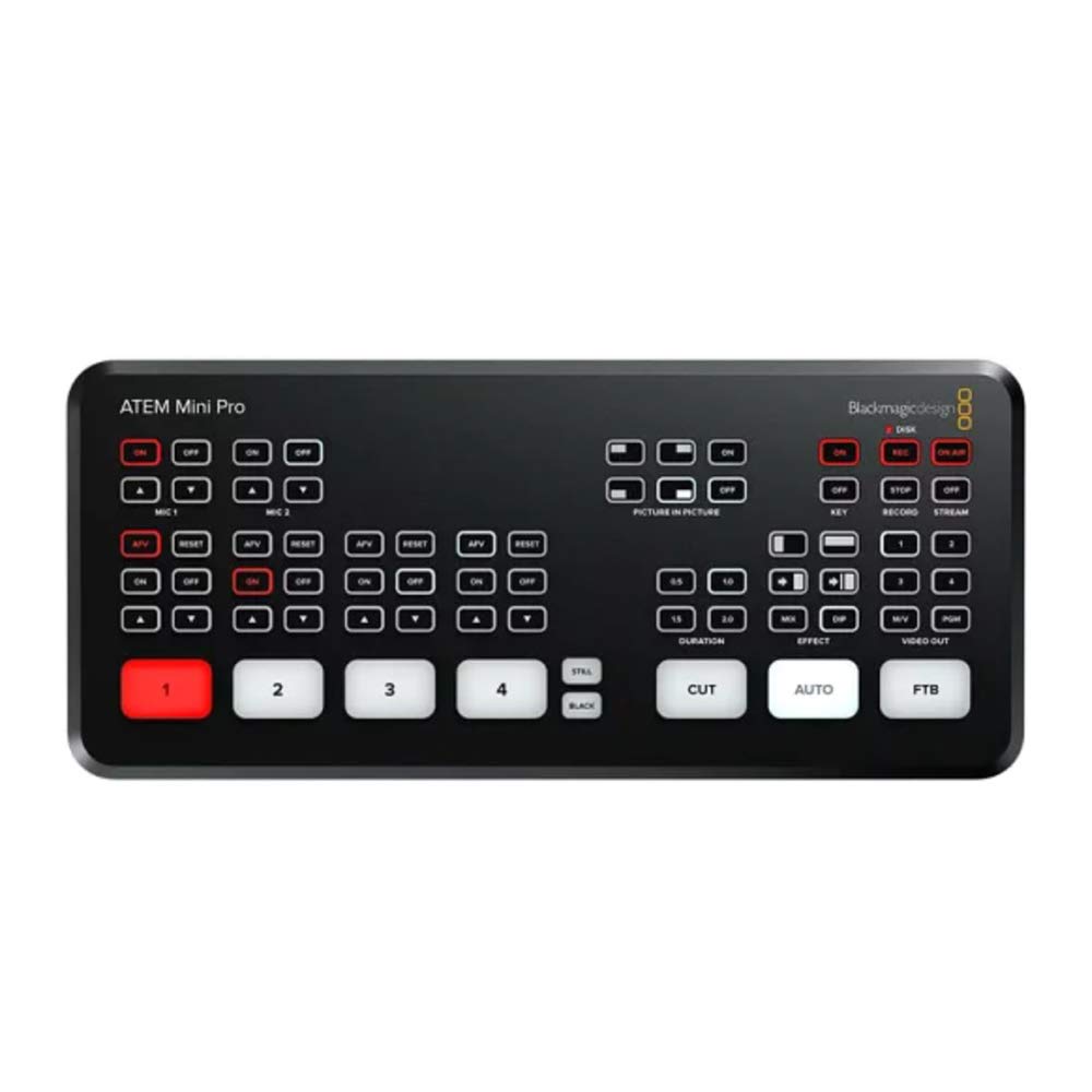 Blackmagic Design ATEM Mini Live Stream Auxiliary Switcher (Atem Mini ...