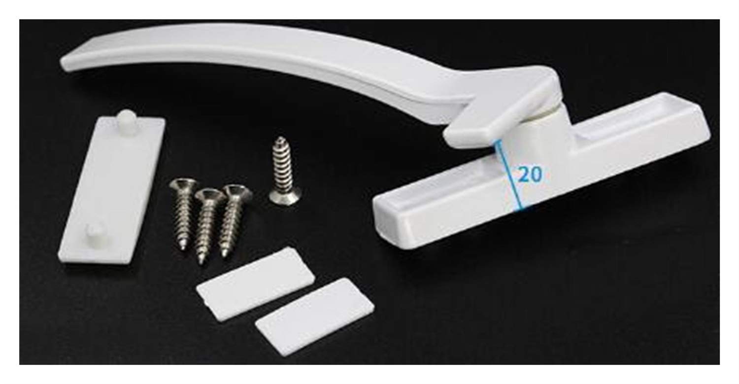 Buy Hardware for window UPVC White Aluminum Alloy Window Handle ...