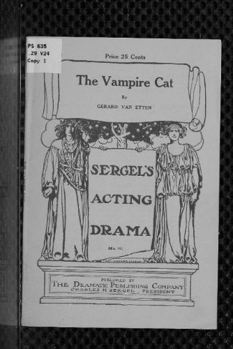 The Vampire Cat: A Play in One Act from the Japanese Legend of The ...