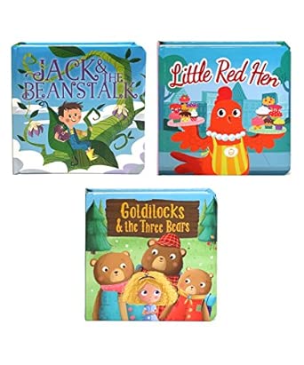 Amazon.com: Little Red Hen, Jack & the Beanstalk, Goldilocks & the ...