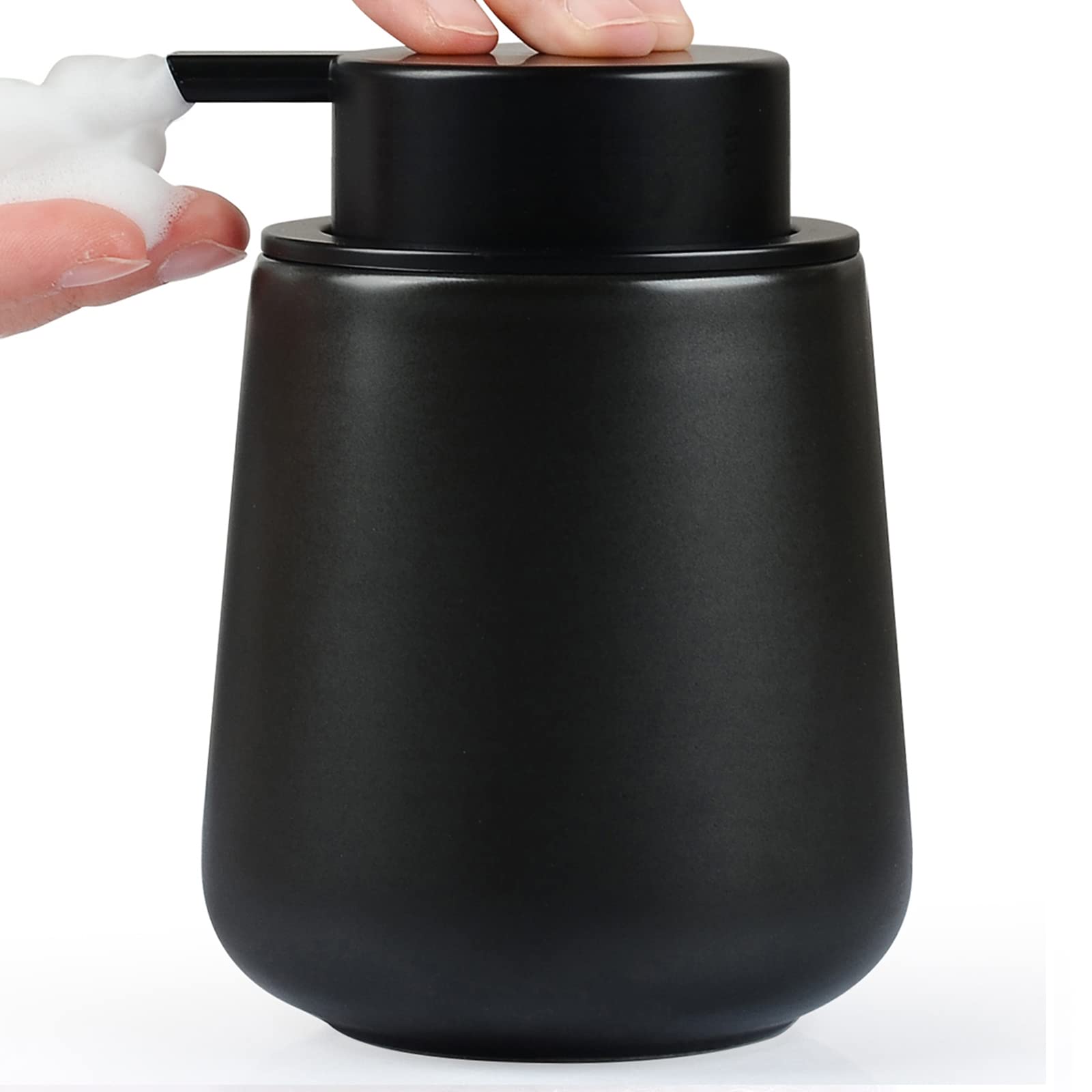 Amazon.com: Bosilunlife Ceramic Foaming Soap Dispenser - 12Oz Matte ...