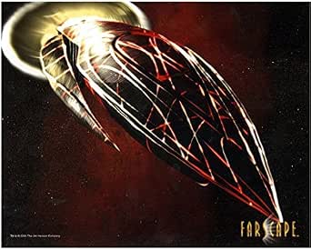 Farscape Moya a Leviathan Transport Vessel in Space 8 x 10 inch photo ...