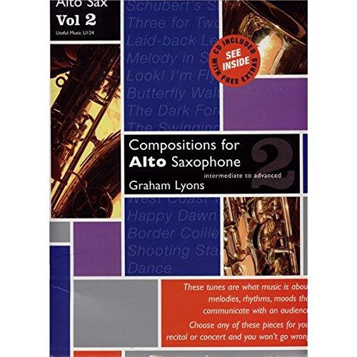 Graham Lyons-Compositions For Alto Saxophone Volume 2-Alto or Baritone ...