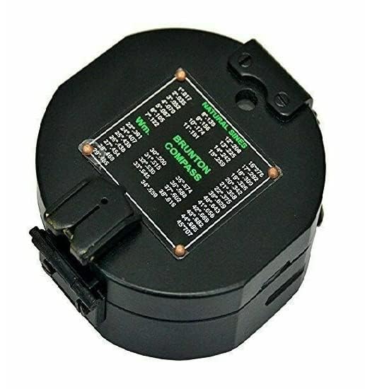 Buy 100% Working Brass Brunton Pocket Transit Compass with Leather Case ...