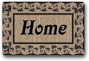 Amazon.com : 2018 Mats Evergreen Fashion Welcome Palm Tree Machine ...