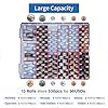 Amazon.com: Byteen8 Coin Counter Coin Sorter Tray with Cover Lid ...