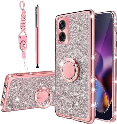 Amazon.com: B-wishy for Motorola Moto G Stylus 5G 2024 Case for Women ...