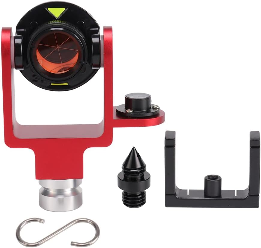 Amazon.com: Surveying Mini Prism, Mini Prism System For Total Station ...