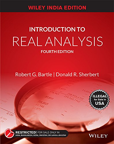 Buy Introduction to Real Analysis, 4ed Book Online at Low Prices in ...
