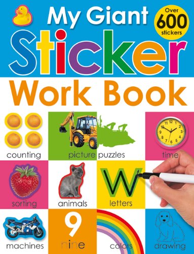 My Giant Sticker Work Book: Priddy, Roger: 9780312504151: Books - Amazon.ca