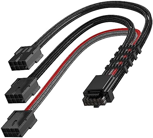 Amazon.com: AsiaHorse 16AWG PCI-e 5.0 12VHPWR PSU Cable Extension, 600W ...