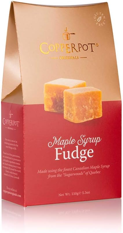 Copperpot Maple Syrup Butter Fudge - 150g : Amazon.co.uk: Grocery