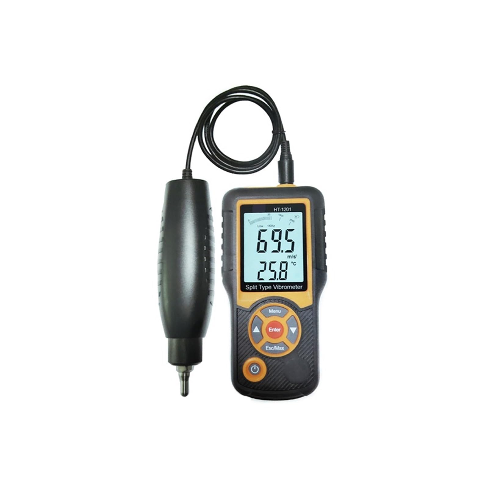 Buy nmbhus Split Type Digital Handheld Vibration Meter Acceleration ...