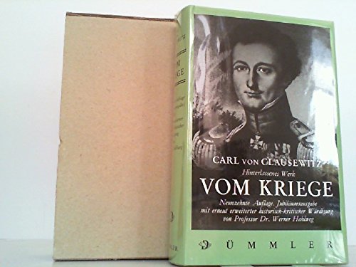 Clausewitz, Carl von: Vom Kriege : von Clausewitz, Carl: Amazon.de: Bücher