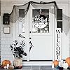 Amazon.com : Halloween Door Sign Ghost Decor - Hey Boo Spooky Wall ...